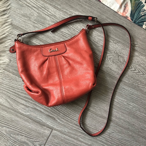 Coach | Bags | Coach Peach Crossbody Bag | Poshmark